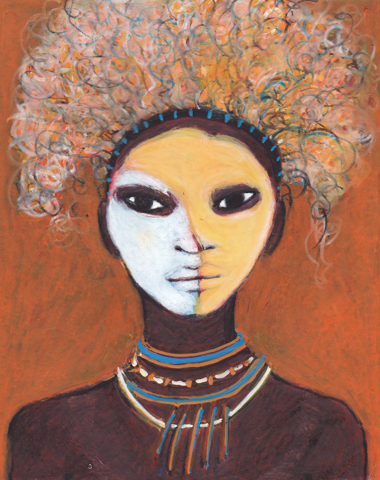 An Invitation to Gaze: The Beautiful Painted African Woman