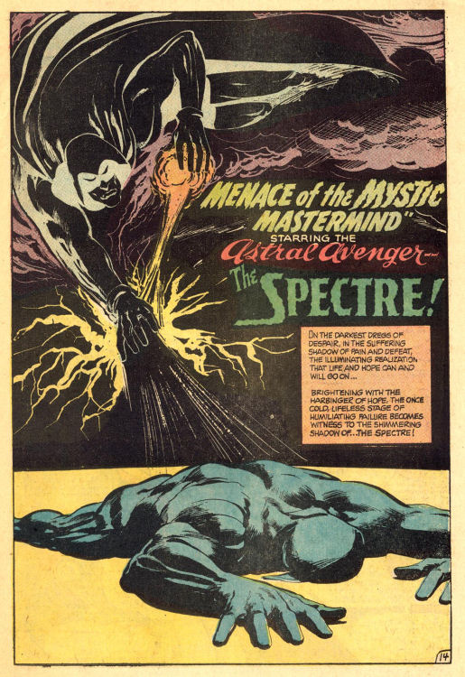 The Warrior's Comic Book Den: The Spectre v1 #3: "Menace of the Mystic ...
