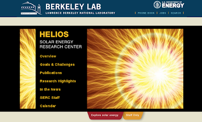 LinkNotes: Helios Solar Energy Research Center (SERC) -- “Artificial ...