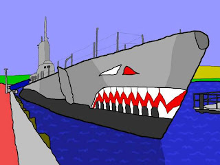 Creating a Web Gallery: Picture Drawing of the U.S.S Torsk