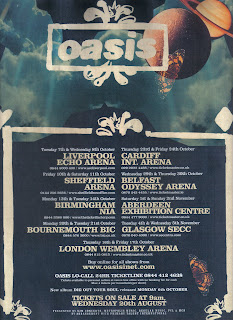 Support Bands Confirmed For Oasis' UK Tour - Latest Oasis, Liam And ...