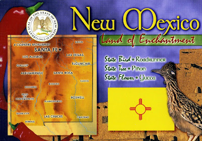 Each postcard has its own history: Symbols of New Mexico