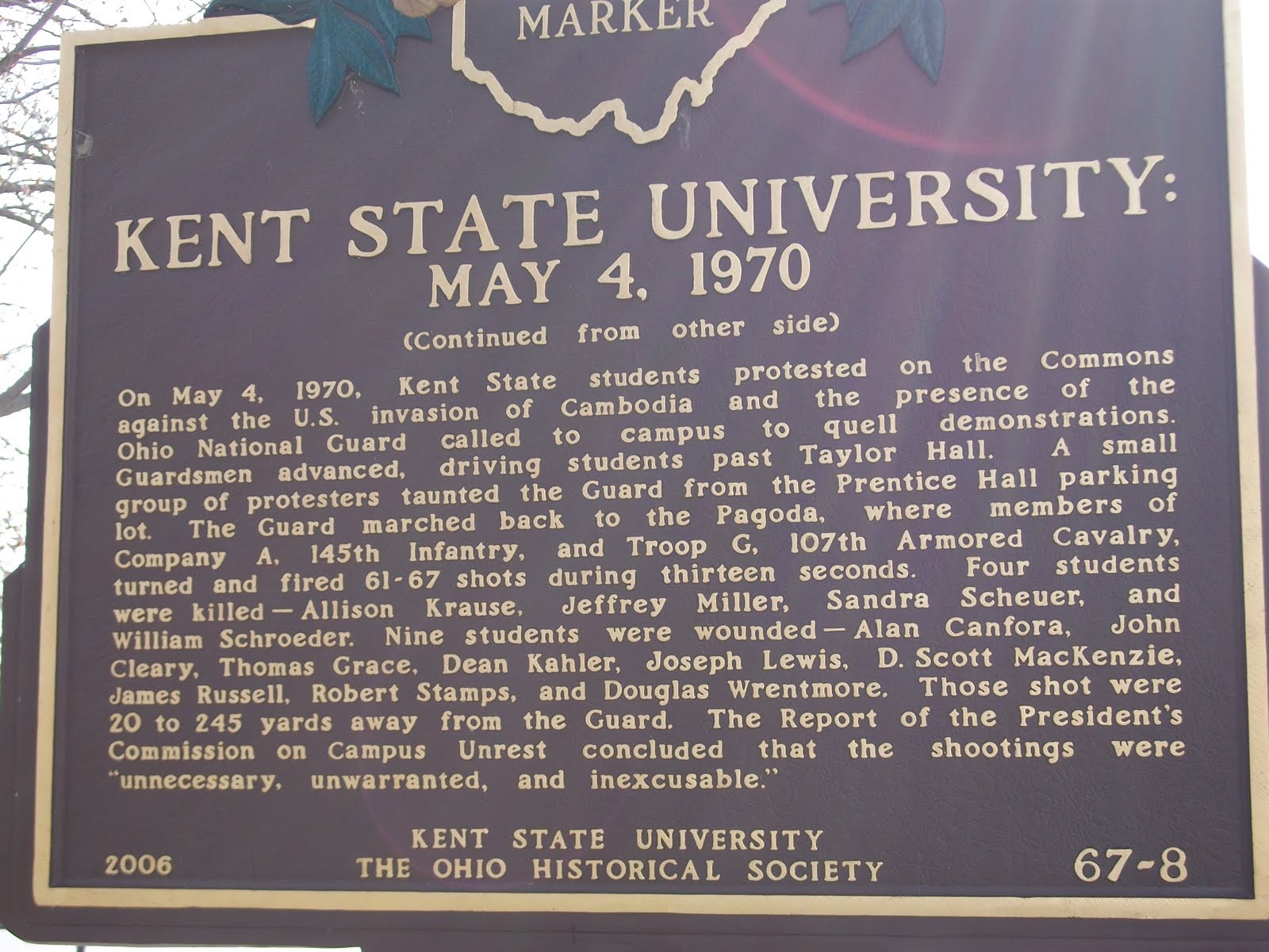 Coexist: Kent State University - May 4, 1970
