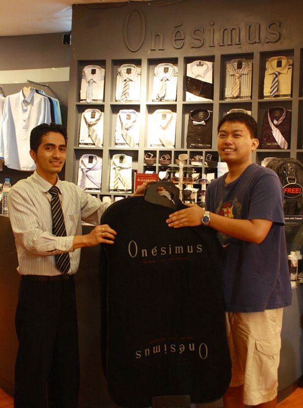 dom + roni: Groom's wear: Onésimus' Suits and Barong Sale at the SM ...