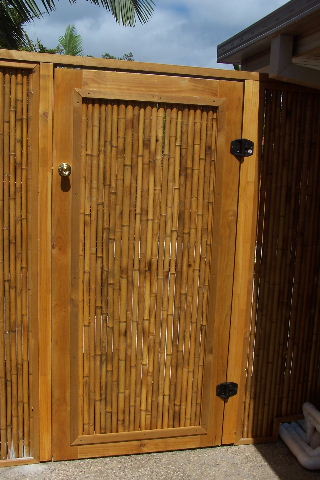 Noosa Custom Lattice & Bamboo: Doors & Gates - Timber & Bamboo