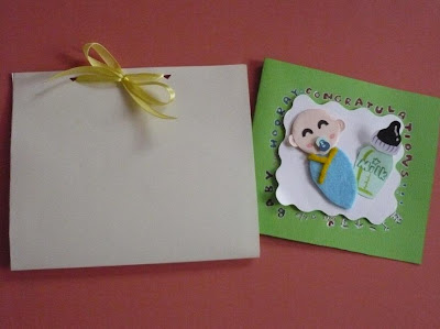 CraFtmAn WorKshoP: Baby Full Moon Greeting Card