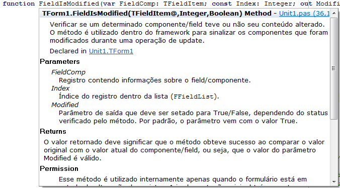 Delphi Developing: Customizando o Help Insight no Delphi
