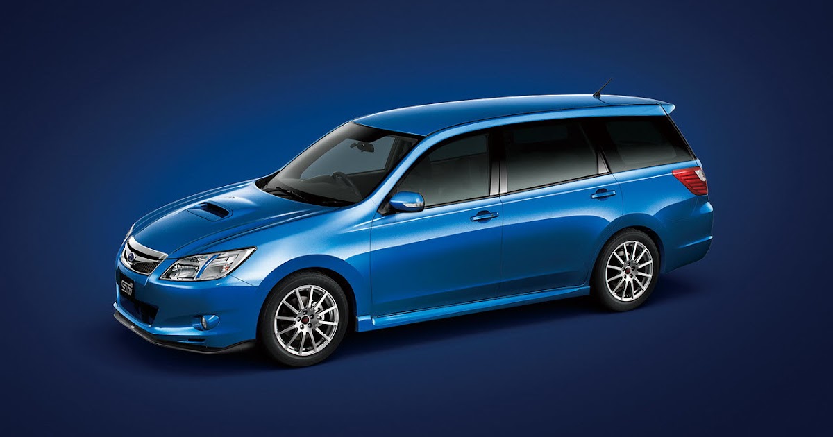 Subaru Releases Exiga Special Edition 2.0GT tuned by STI