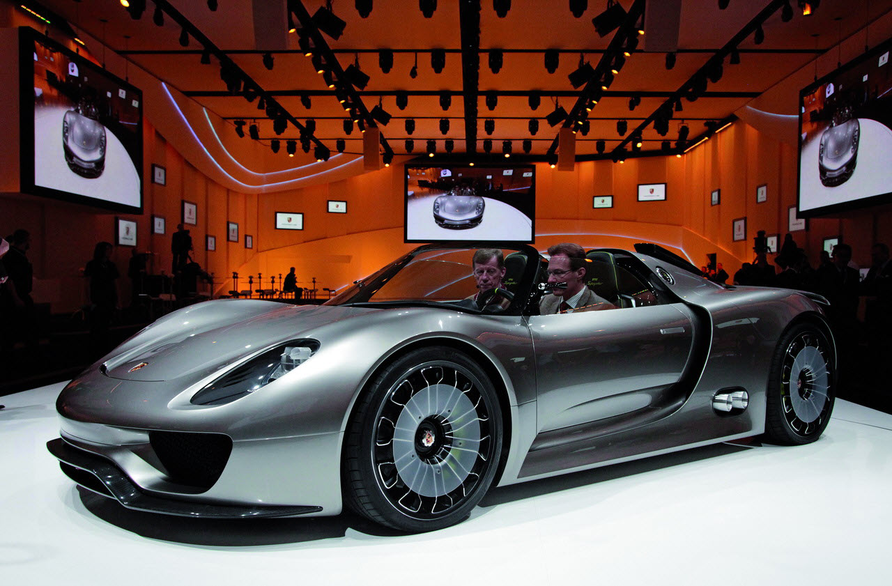 Official: Porsche 918 Spyder Concept