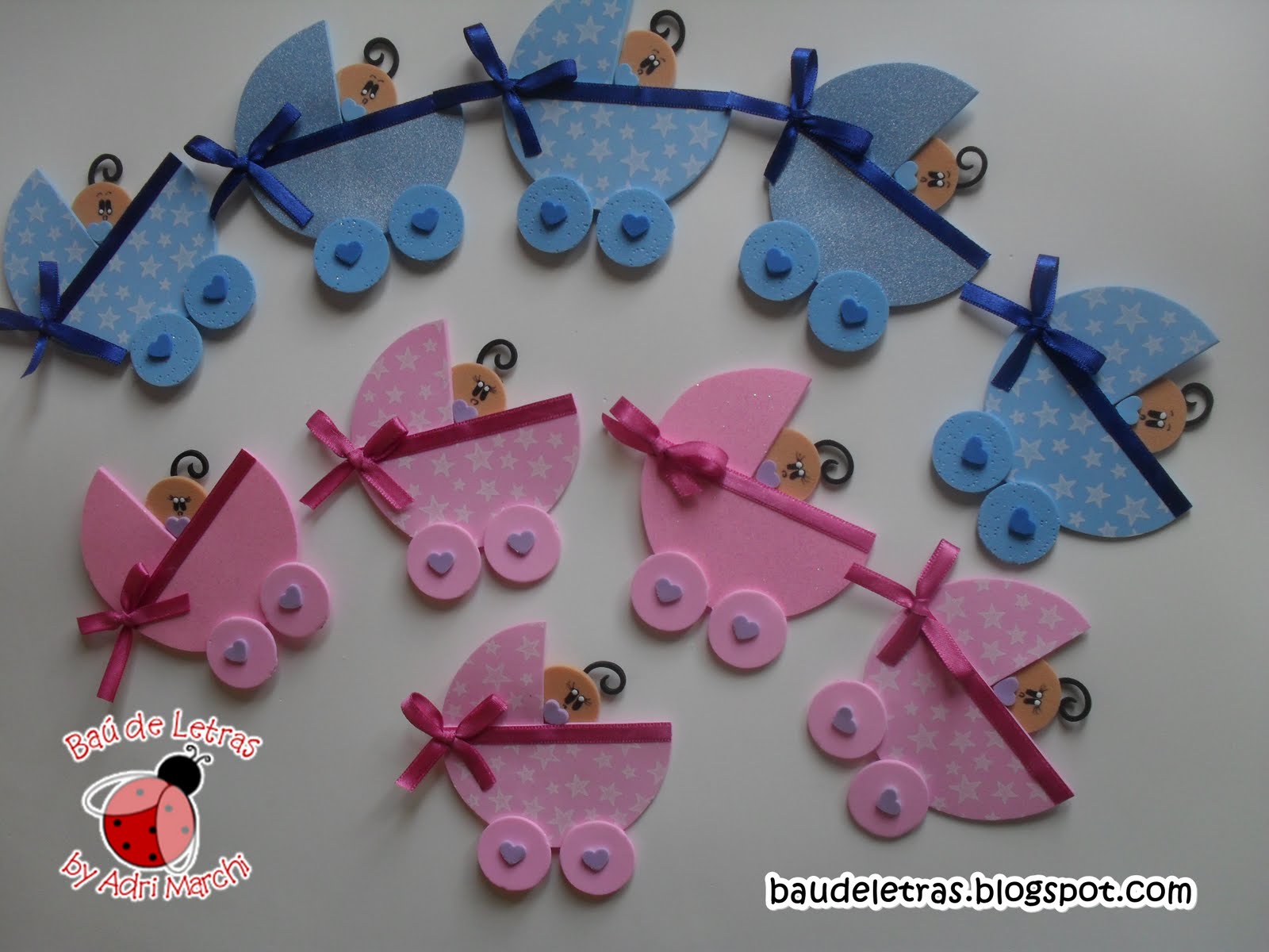 Lembrancinhas Cha De Bebe Em Eva Com Moldes - RETOEDU