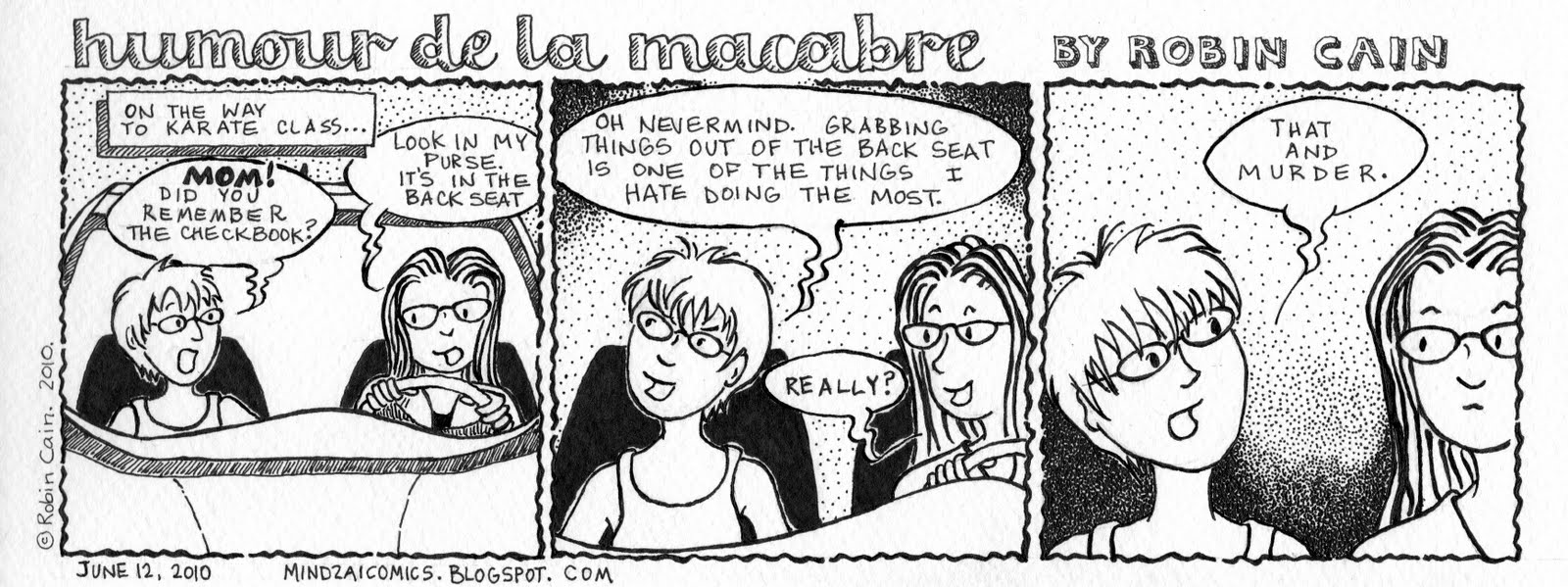 Mindzai Comics: Humour de la Macabre