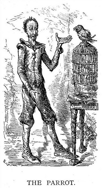 Kiwi's Angels: Aesop's Fables: The parrot and the cat