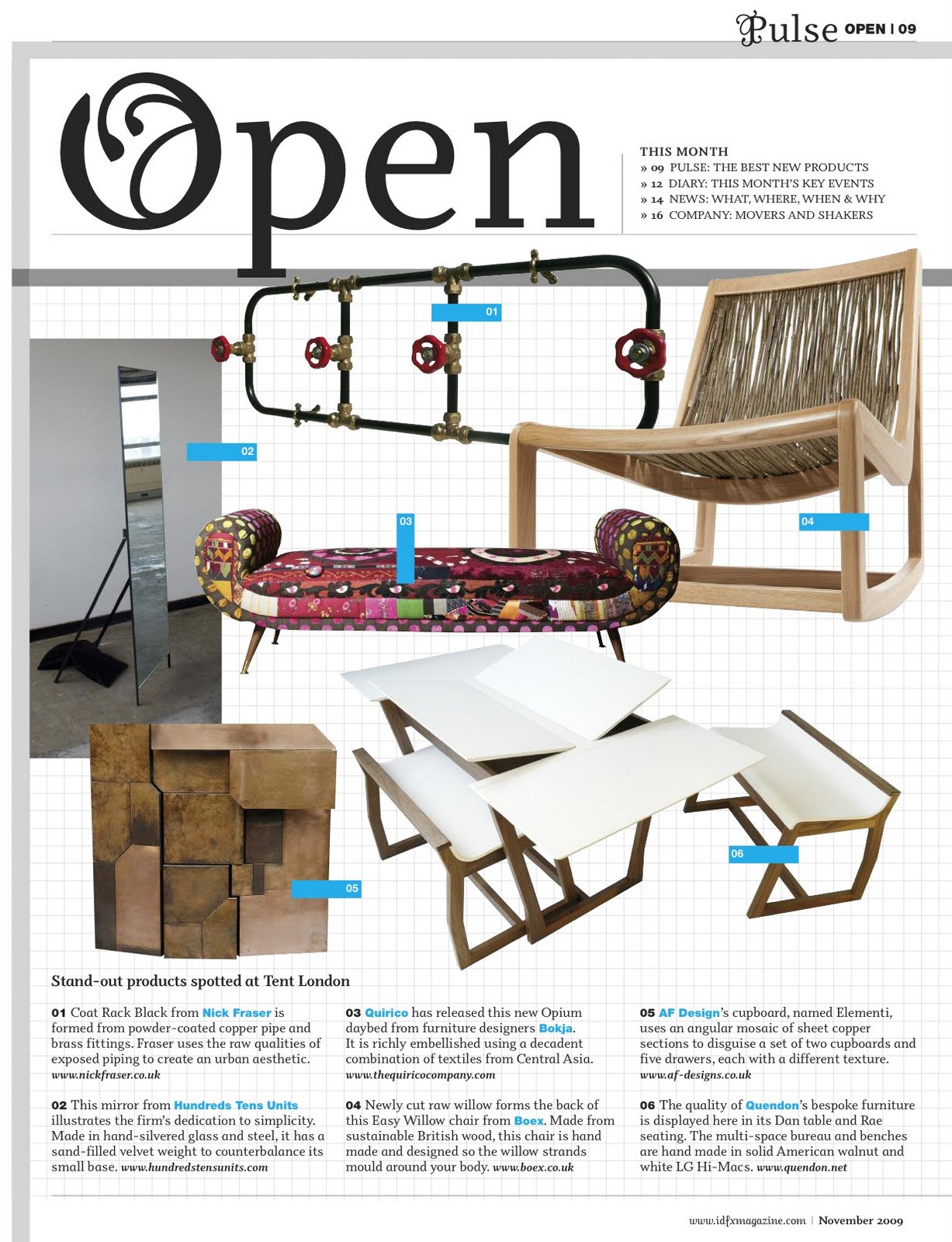 Andrea Felice Furniture: Press