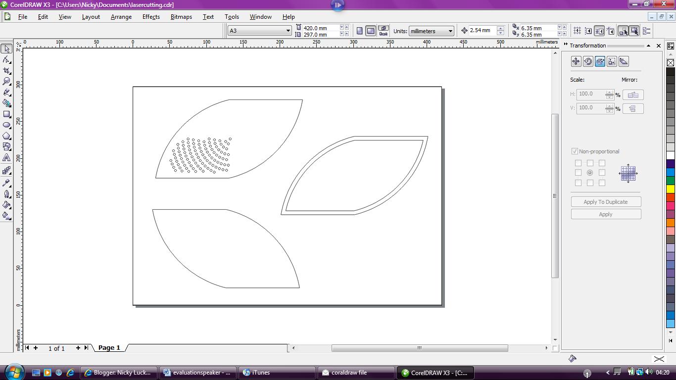 NLuck CAD/CAM: Corel Draw Lazer Cutting