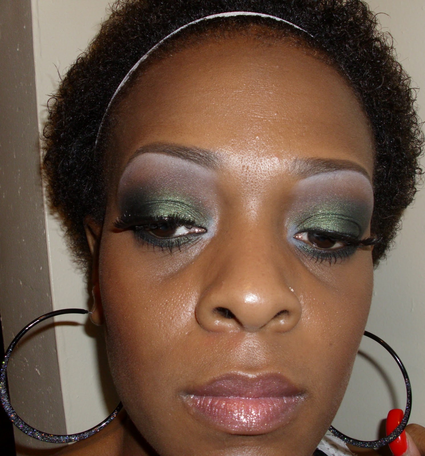 Make Up by Ms. Tonya: Emerald Green Smokey Eyes!!!