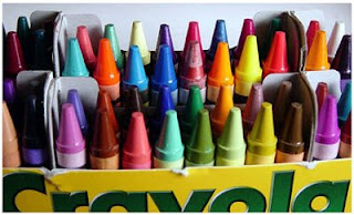 Lottie Bird: Crayola Crayons