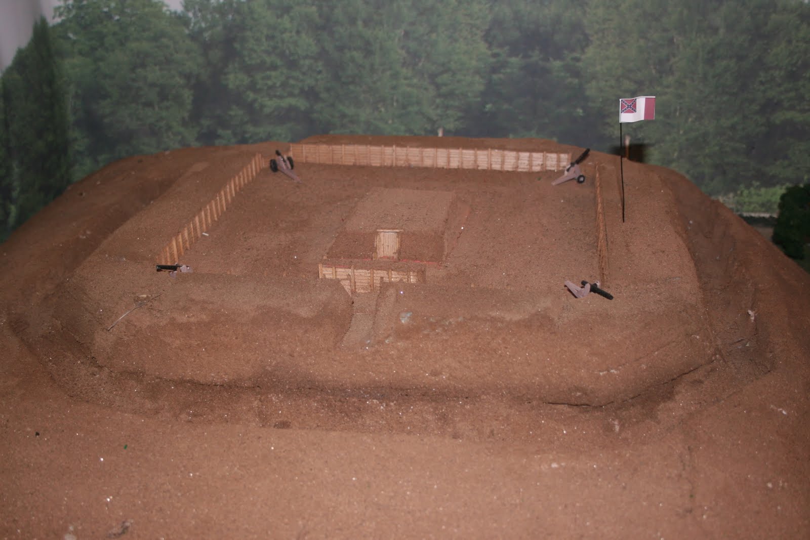 The Civil War Picket: Fort Tyler: Last fort to fall in war worth a visit