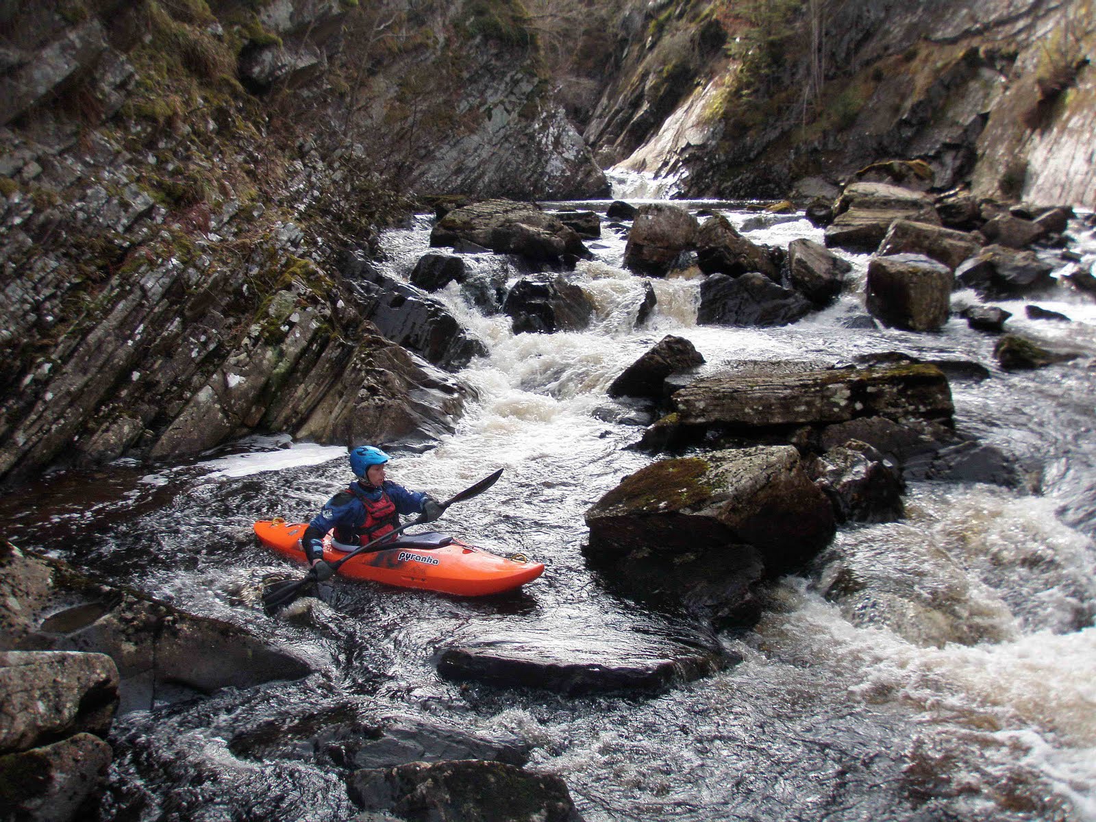 Chris Dickinson: River Meig - 3 Star and gorge descent 29 March 2010