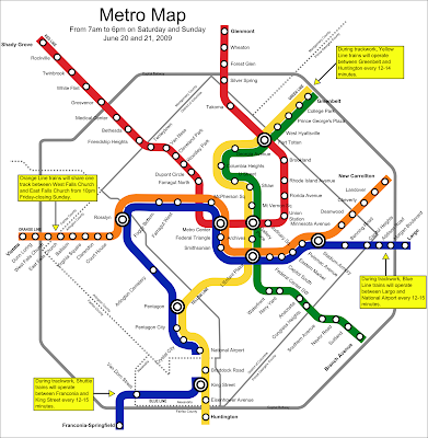 Track Twenty-Nine: Metro Service Advisory 6/20 & 21