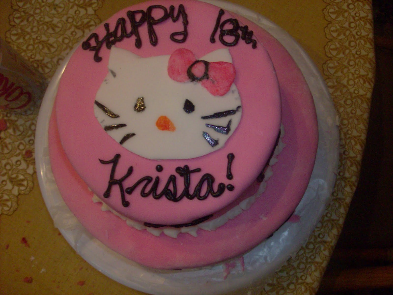 Custom Cakes and Cupcakes: Krista is legal!!