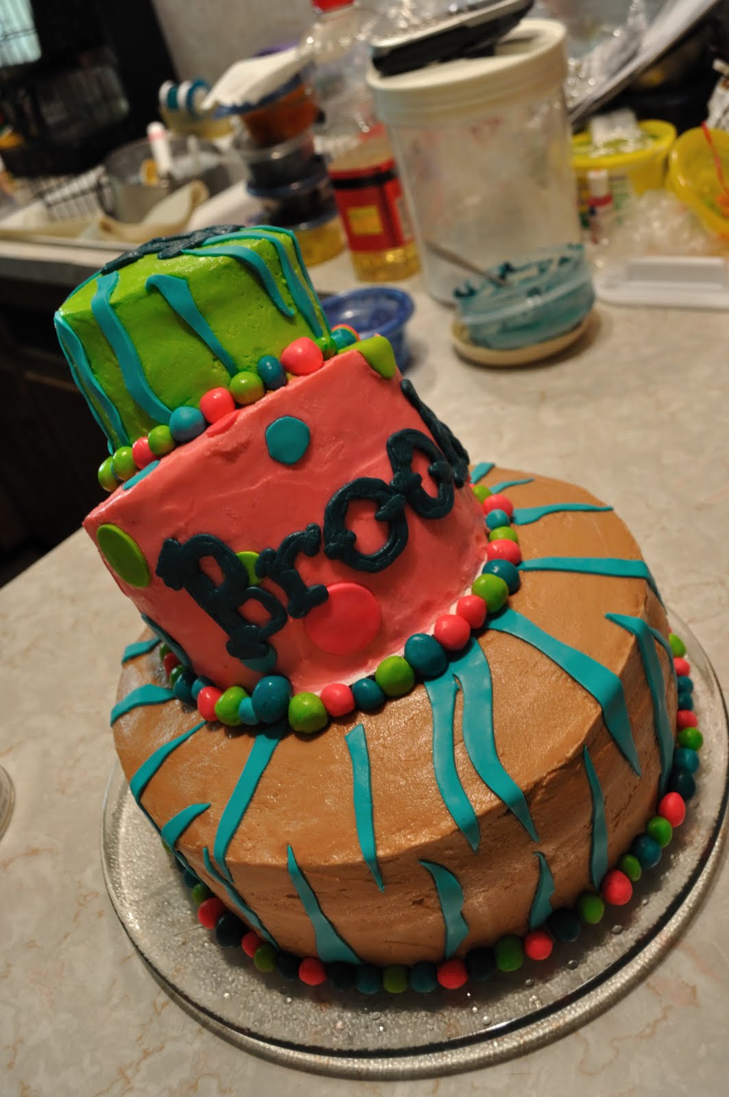 The Rhinestones of a DramaQueen: Brooke's Birthday Cake