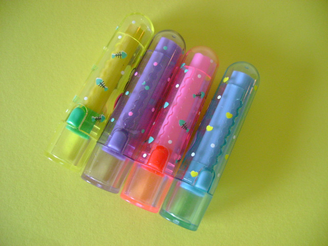 80s Shop: Colour Soundy Erasers