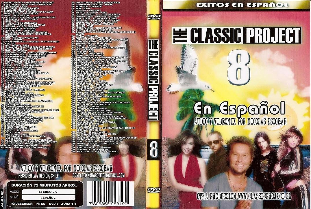 Todo Descargas 2014: º THE CLASSIC PROJECT 8 ( EXITOS EN ESPAÑOL )