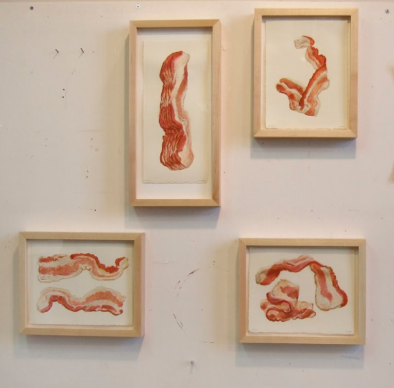 Meat Artists: Mike Geno - painter of meat.