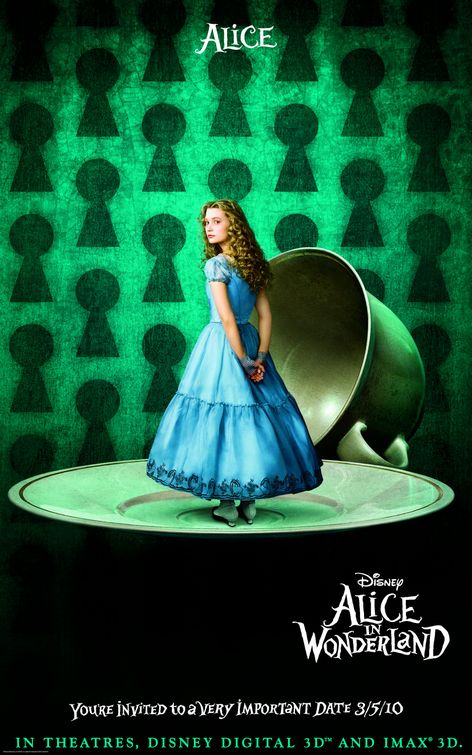 Elizabeth's Tween Material Reviews: Alice in Wonderland (Movie-2010)