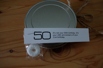 Creative "Try"als: Turning "50" Gift Idea