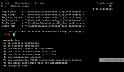 MisNotasLinux_blog: txt2regex, el consejero para las expresiones regulares