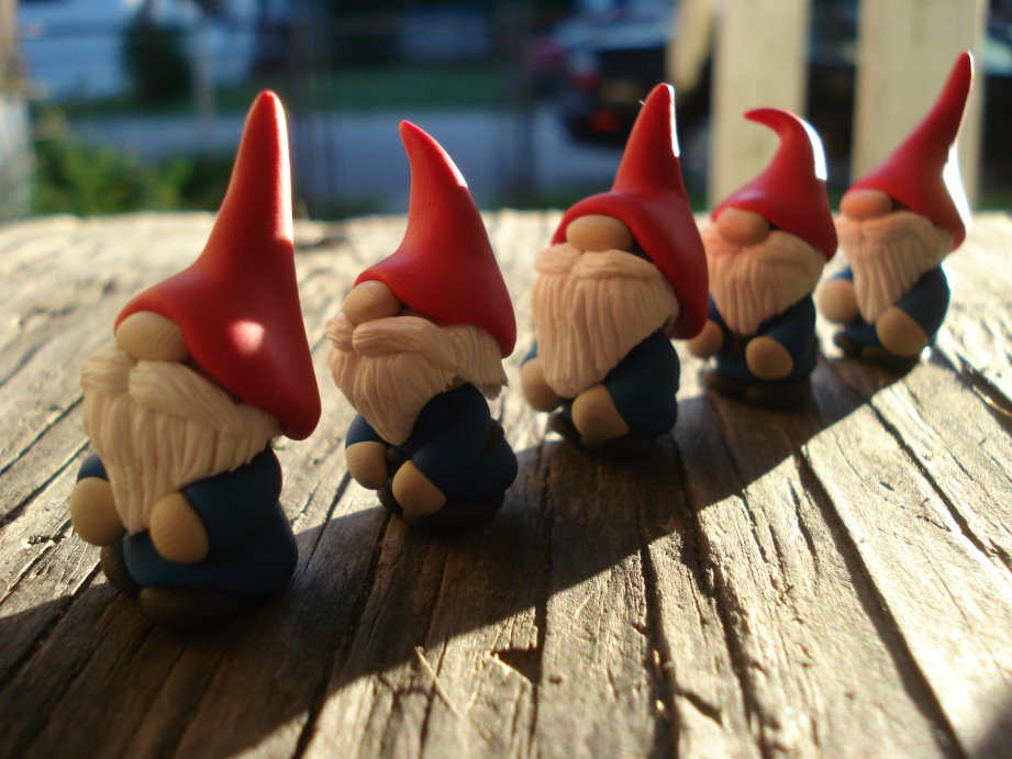 Katie's Clay Corner: The Gnomes!