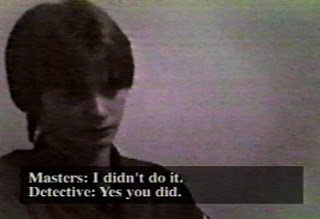 Free Tim Masters Because: 1987 Police and Interrogation Photos