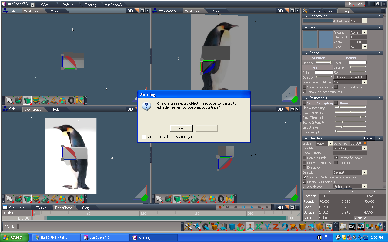 A Warm Welcome to Blender and Truespace Lovers!: Modeling a Penguin in ...