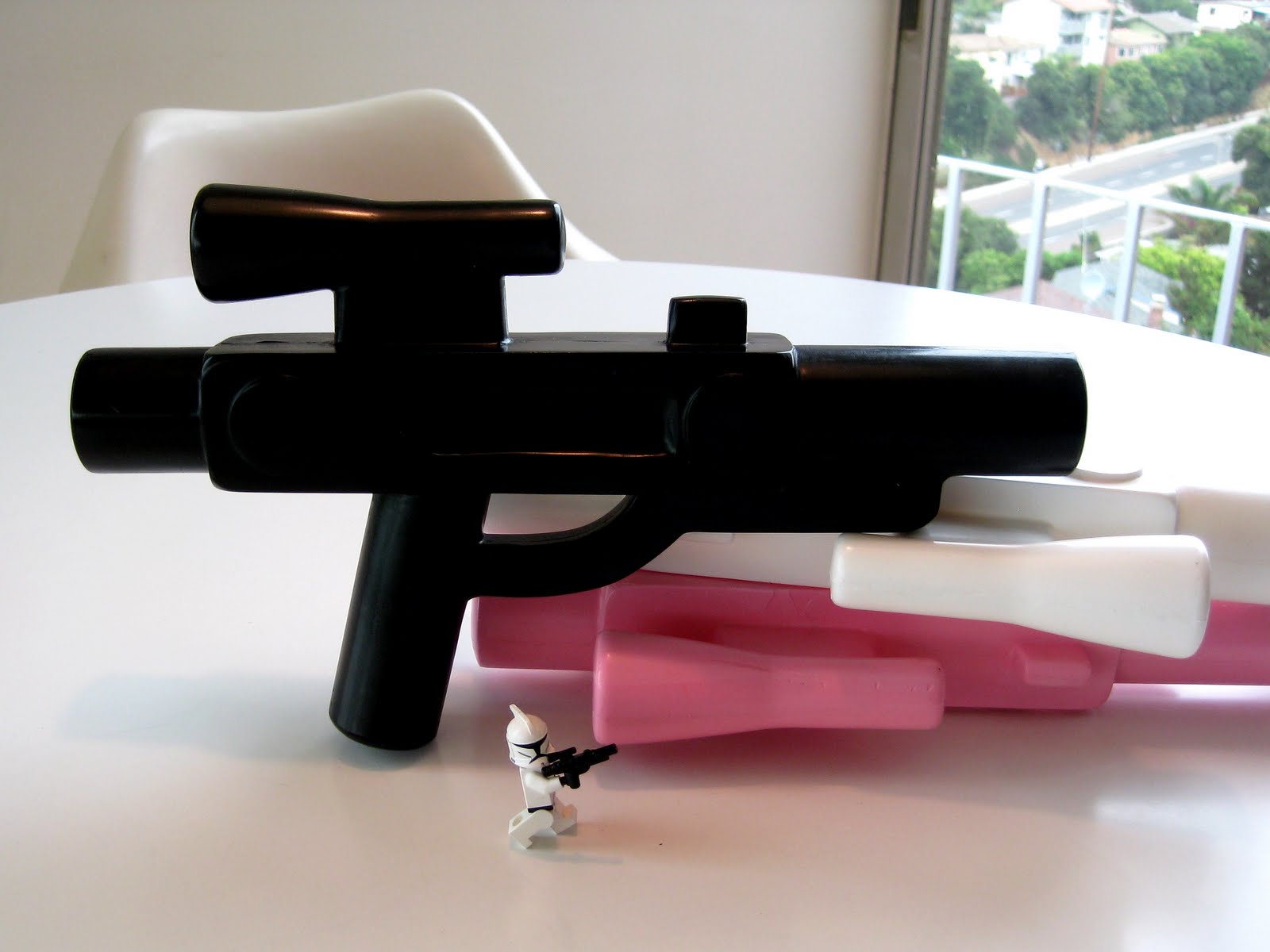 Nelsons In Space: LIfe Size Lego Star Wars Blaster