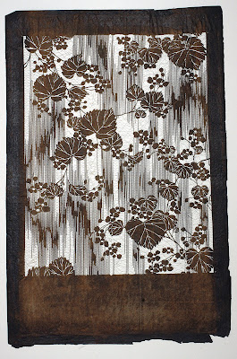 Ise-Katagami - A Personal Collection: Katagami Plum Blossoms