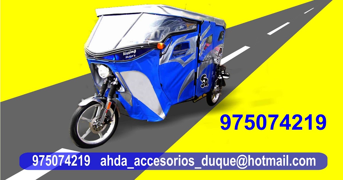 AHDA ACCESORIOS: MOTOKAR DE PASAJEROS