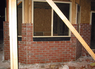 Building Our First House: [Progress.055] Brick work - finished front ...