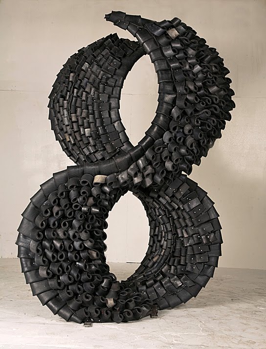 lindas art site: Decordova visit/ Chakaia Booker and sculptures from ...