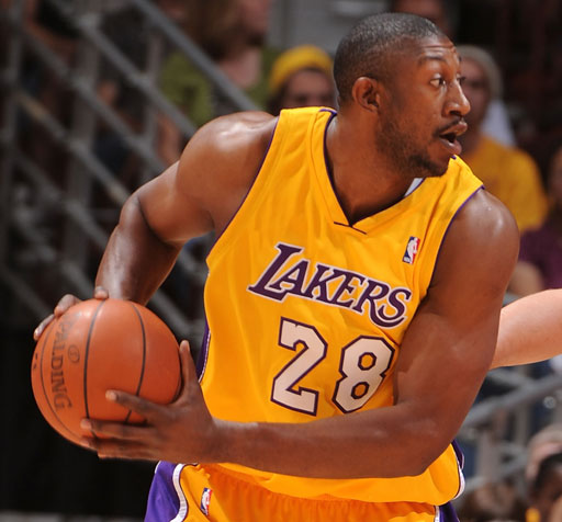 nba player pictures: DJ Mbenga New Orleans Hornets