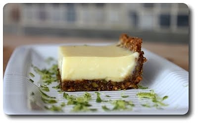 Culinary in the Desert: Lime squares with a twist...