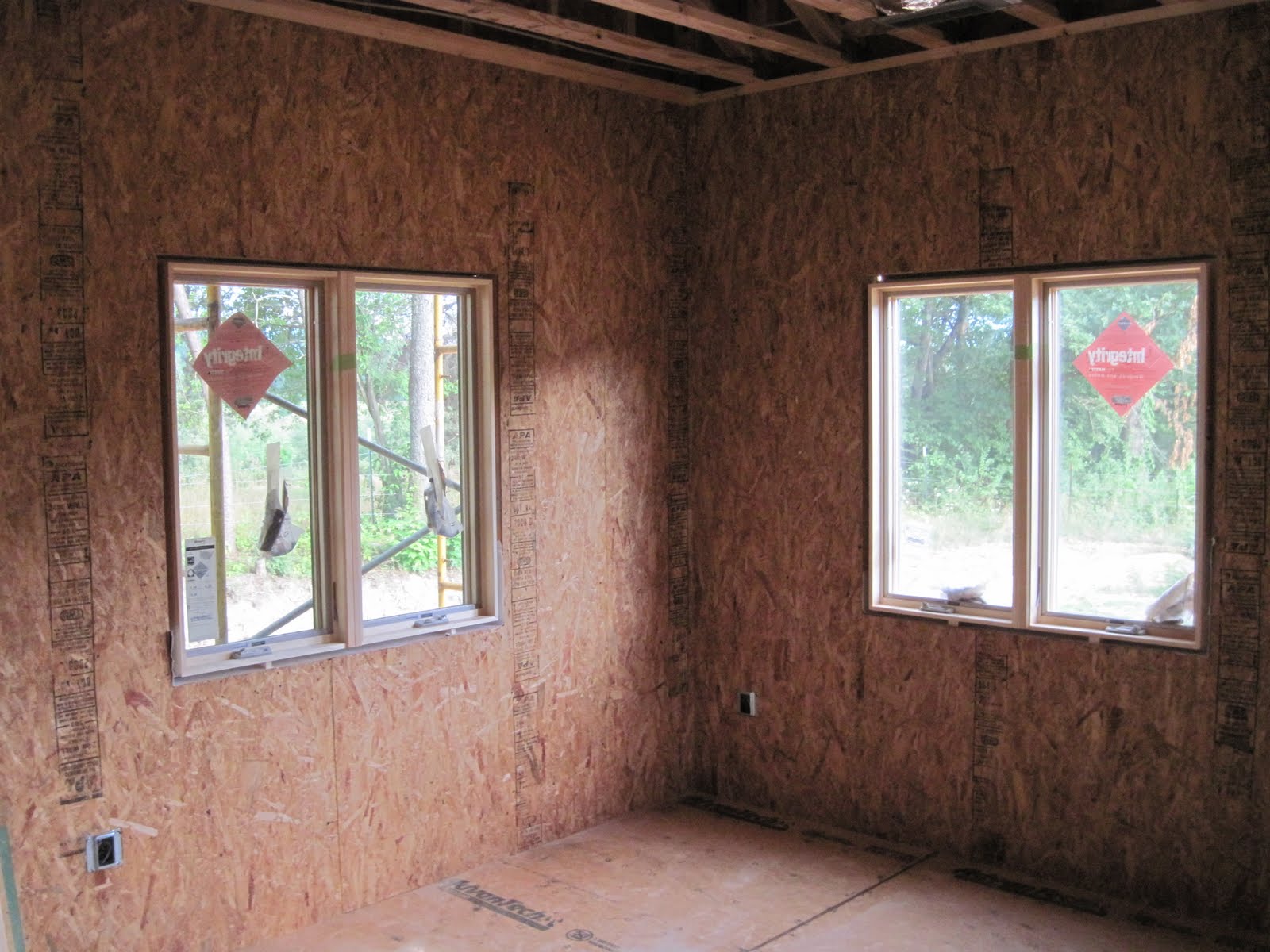 Affordable Green Home: Windows Installed