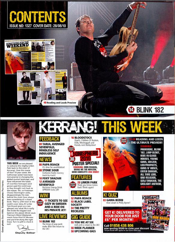 Amisha Patel - AS Media Foundation Coursework: Analysis of Kerrang Magazine