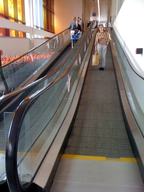 Elevated cycle lanes: Cycleways and travelators