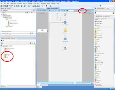 Learning SOA: Sensor tab is missing in Jdeveloper 11g
