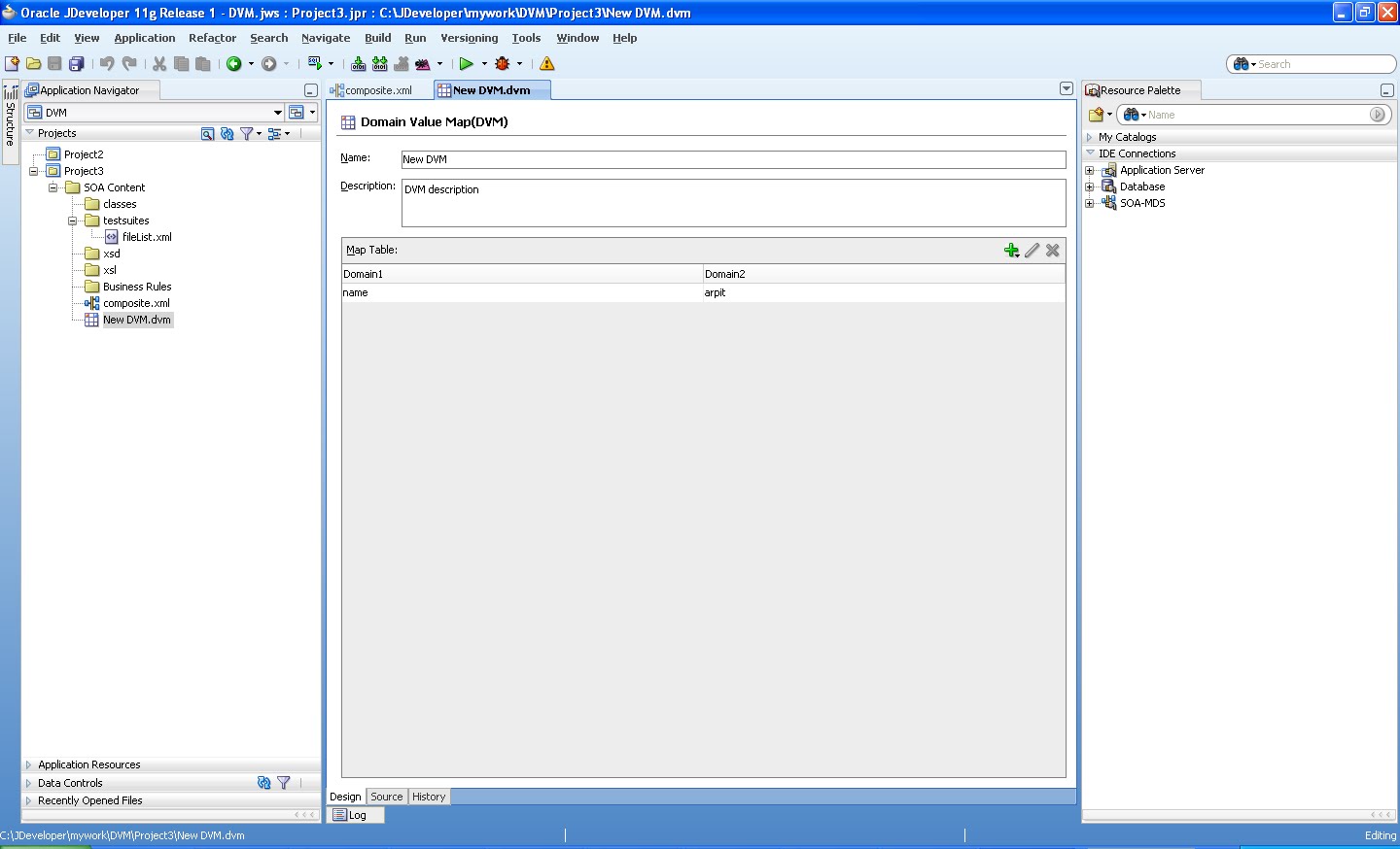 Learning SOA: Upgrade Domain Value Map(DVM) from SOA suite 10g to Soa Suite 11g