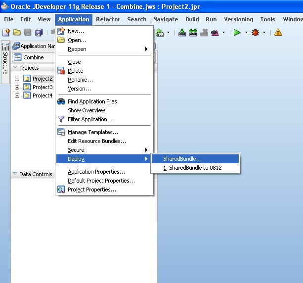 Learning SOA: How to Deploy Shared Metadata in SOA Suite 11g