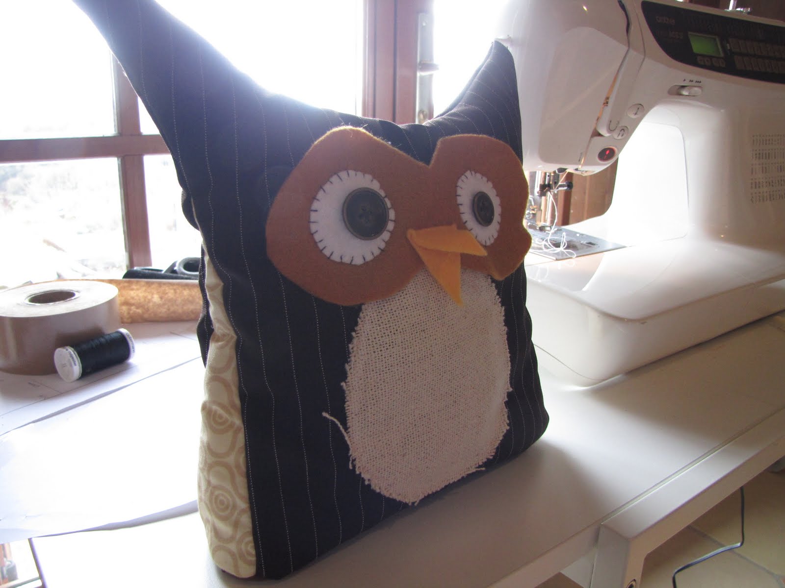 Sewn By Rosie: Free Owl Door Stop Pattern