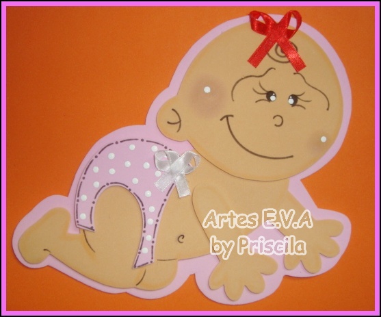 AMIGA DA EDUCAÇÃO.: MOLDE DE BEBÊ!!!