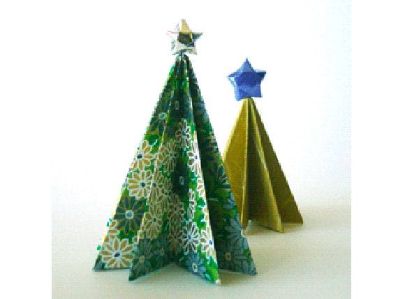 Árvore de Natal de Origami